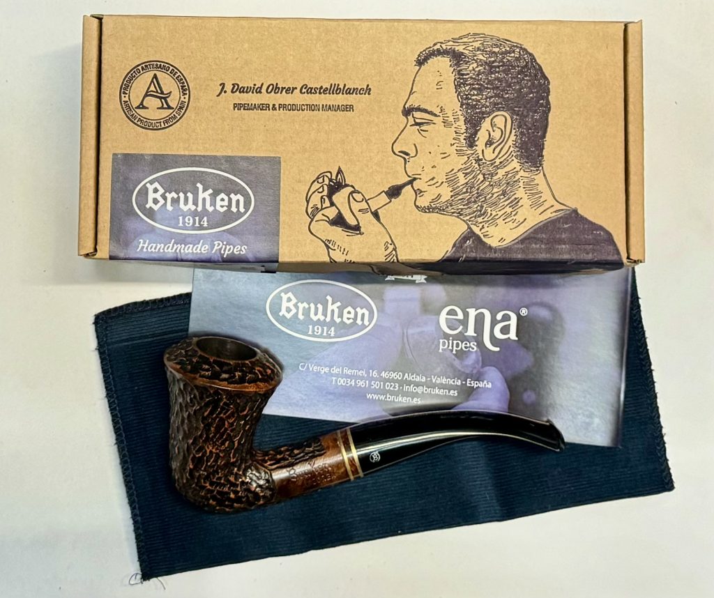Pipa Bruken Arborea 2456 Poker Rustica Curva – Estanco Casa Fuster en ...